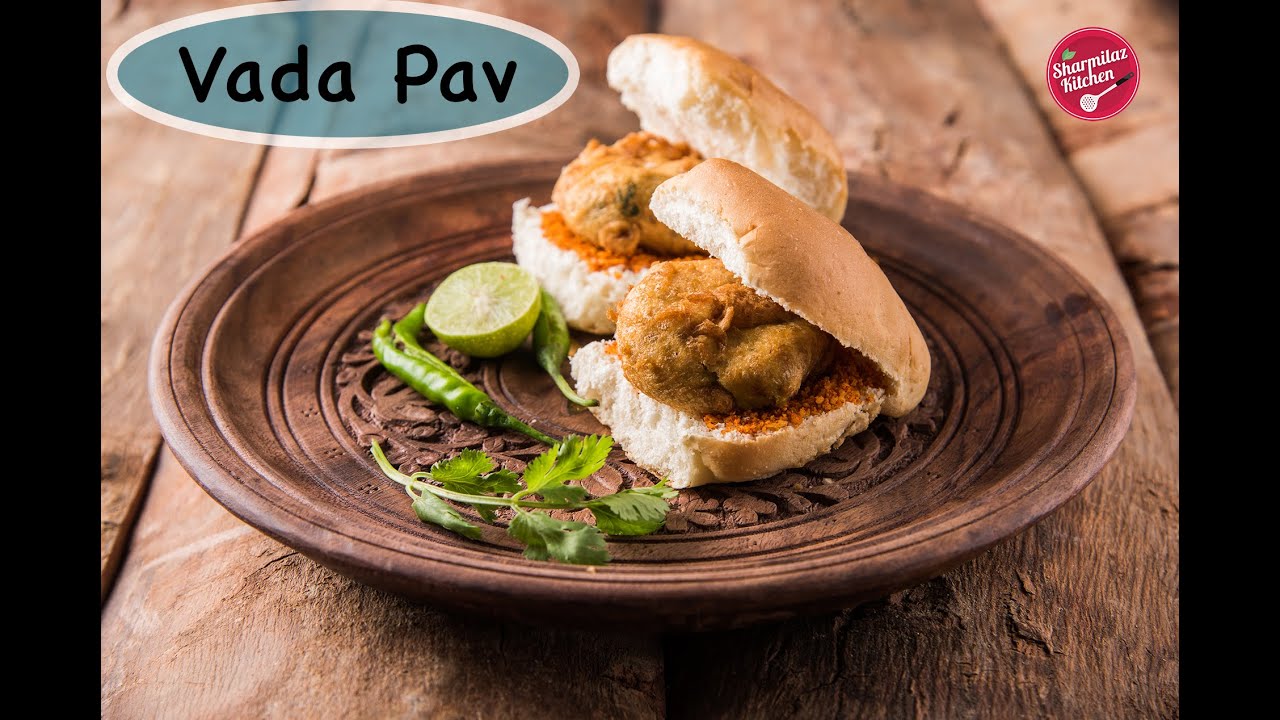 Vada Pav Recipe - How To Make Mumbai Vada Pav - Dry Garlic Chutney ...