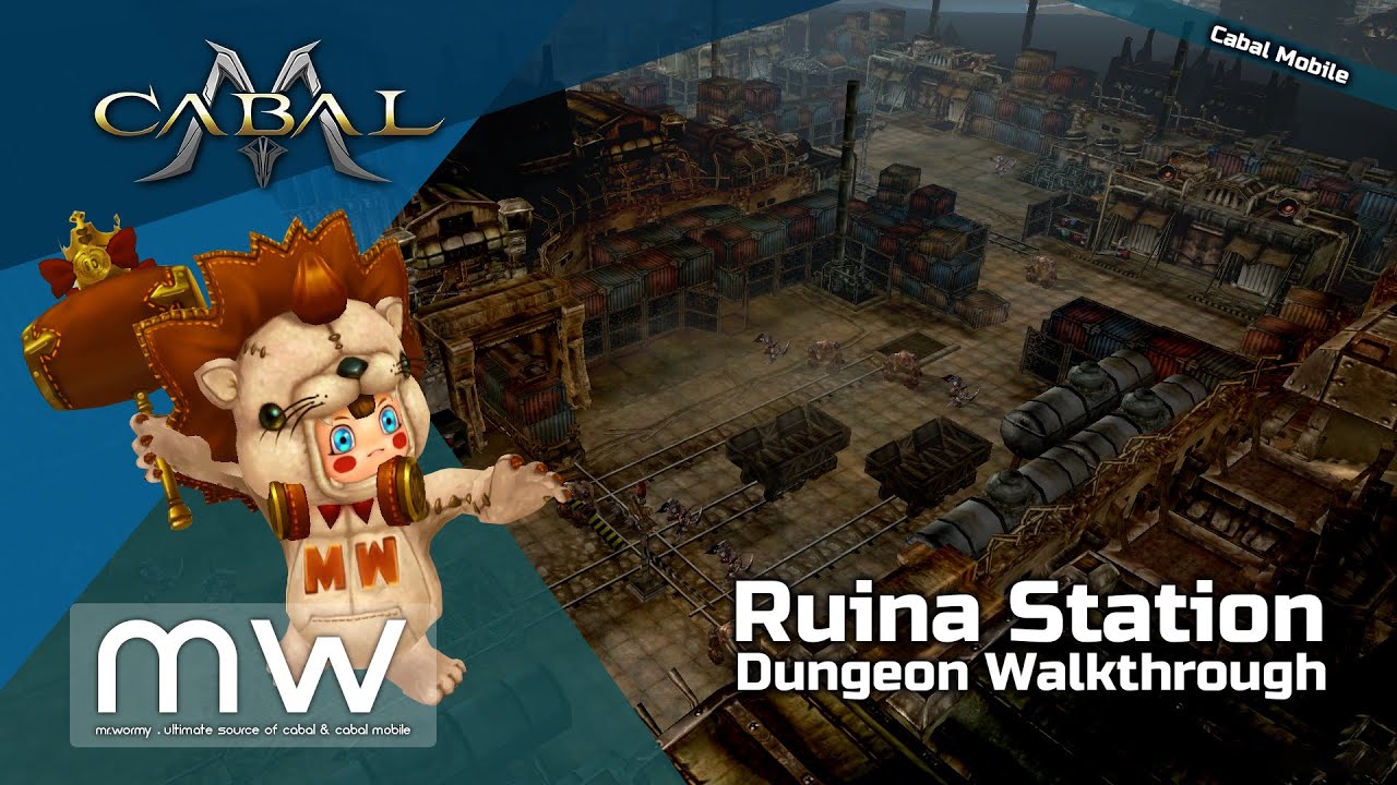 Cabal Mobile - Dungeon Walkthrough - Ruina Station - YouTube