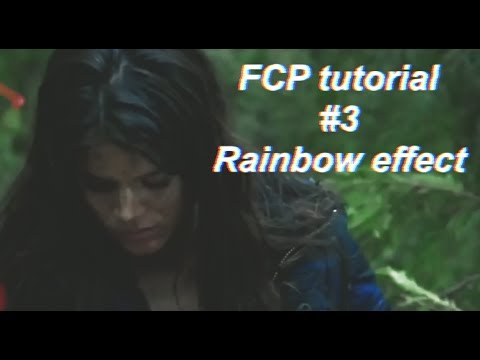 FCP tutorial #3 rainbow effect - YouTube