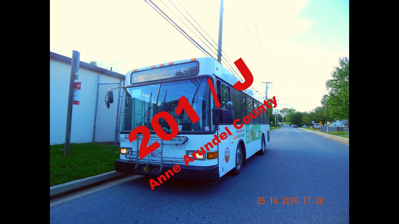 Route 201/J (RTA of Central Maryland) -- FULL RIDE! - YouTube