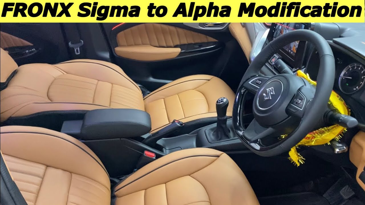 Highly Modified FRONX Sigma | Sigma to Alpha Modification - YouTube