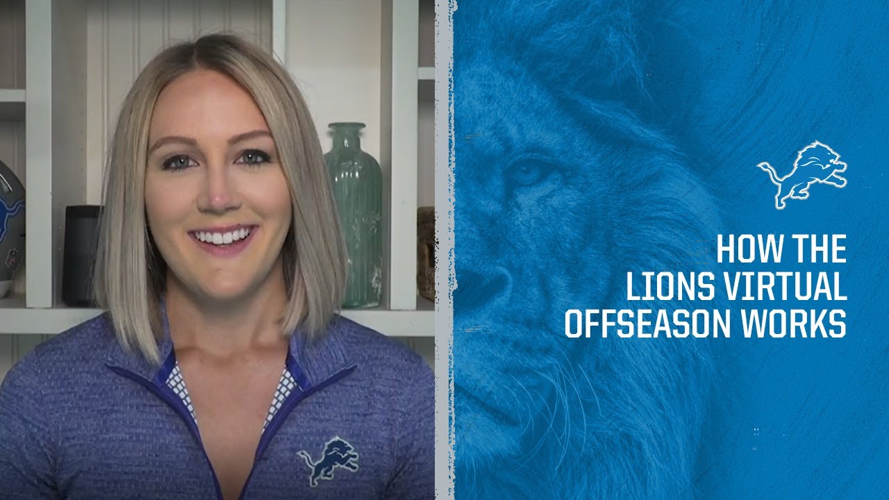 How the Detroit Lions virtual offseason works | Tori Petry - YouTube