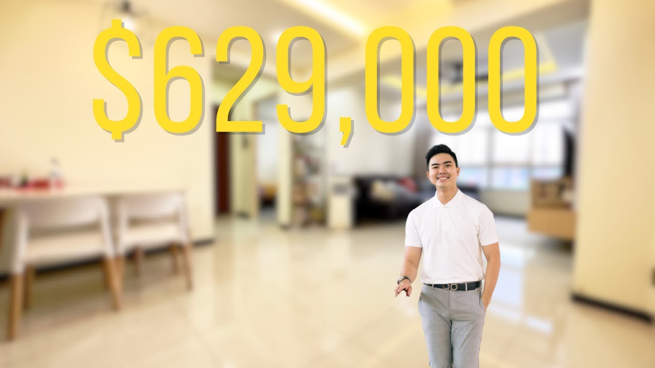 Inside A $629,000 4-room Hdb With Rare Unblocked View @ 442c West