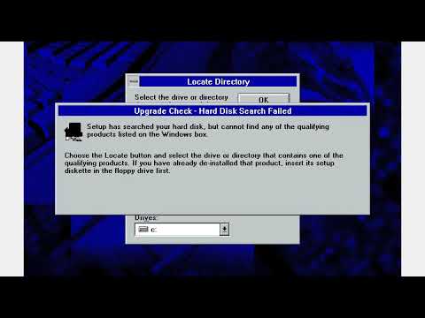 How to fix Windows 95 - Upgrade Check - YouTube