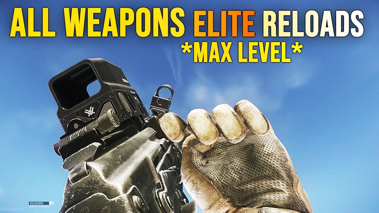 Escape from Tarkov - Max Level Weapons Aim Down Sight Reload Animations ...