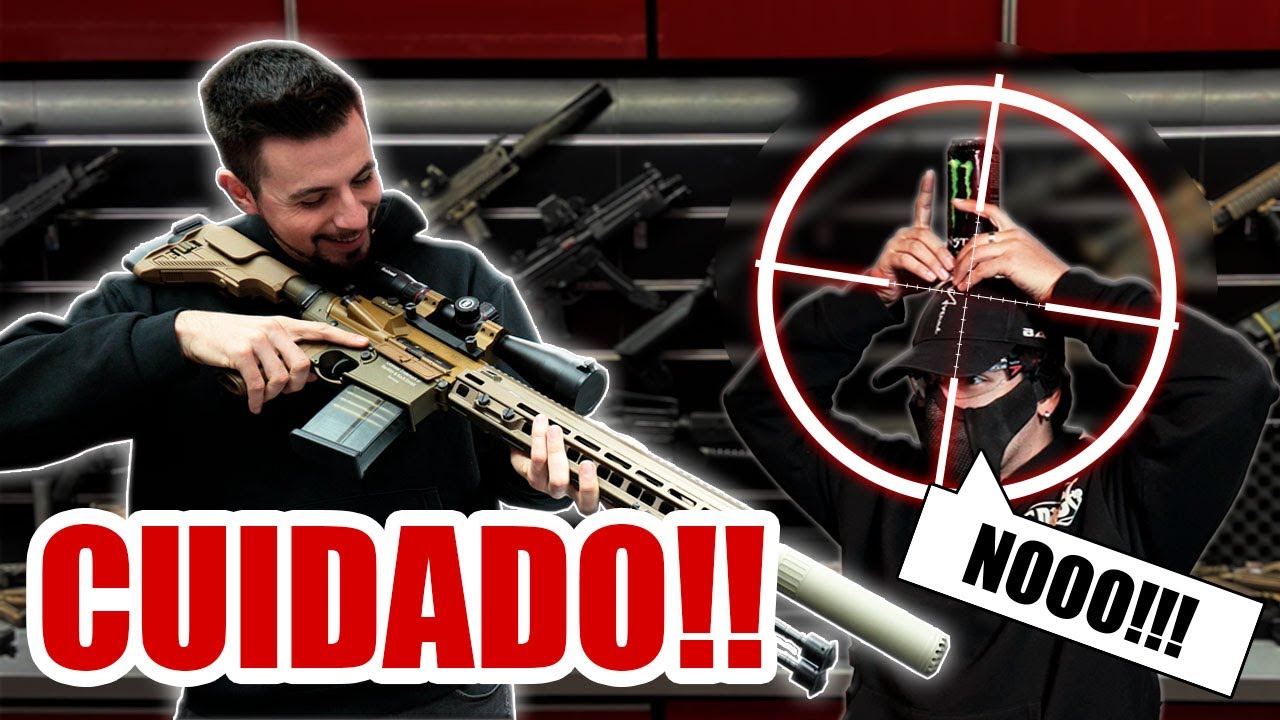 YIO AIRSOFT y SIMPLEMENTE ARITZ visitan el TALLER 🤯 de MACGYVER CUSTOM ...