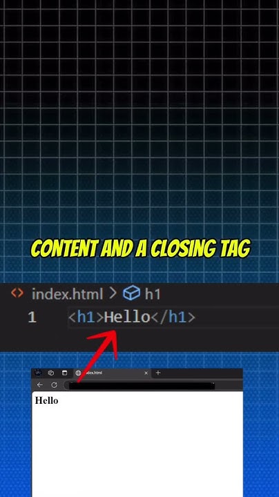Introduction to HTML Tags. Make sure to share with others if you found this video useful! - YouTube