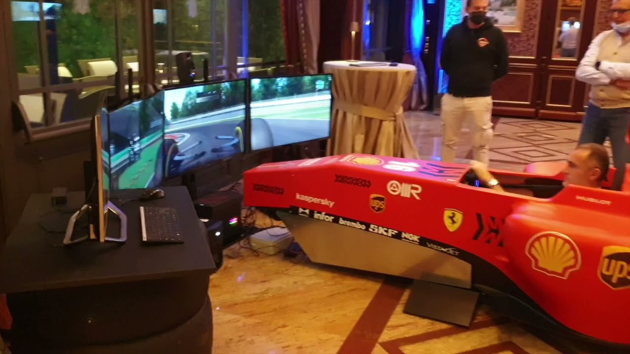 Scopri il Nuovo Simulatore F1 Professionale Bass Shaker - YouTube