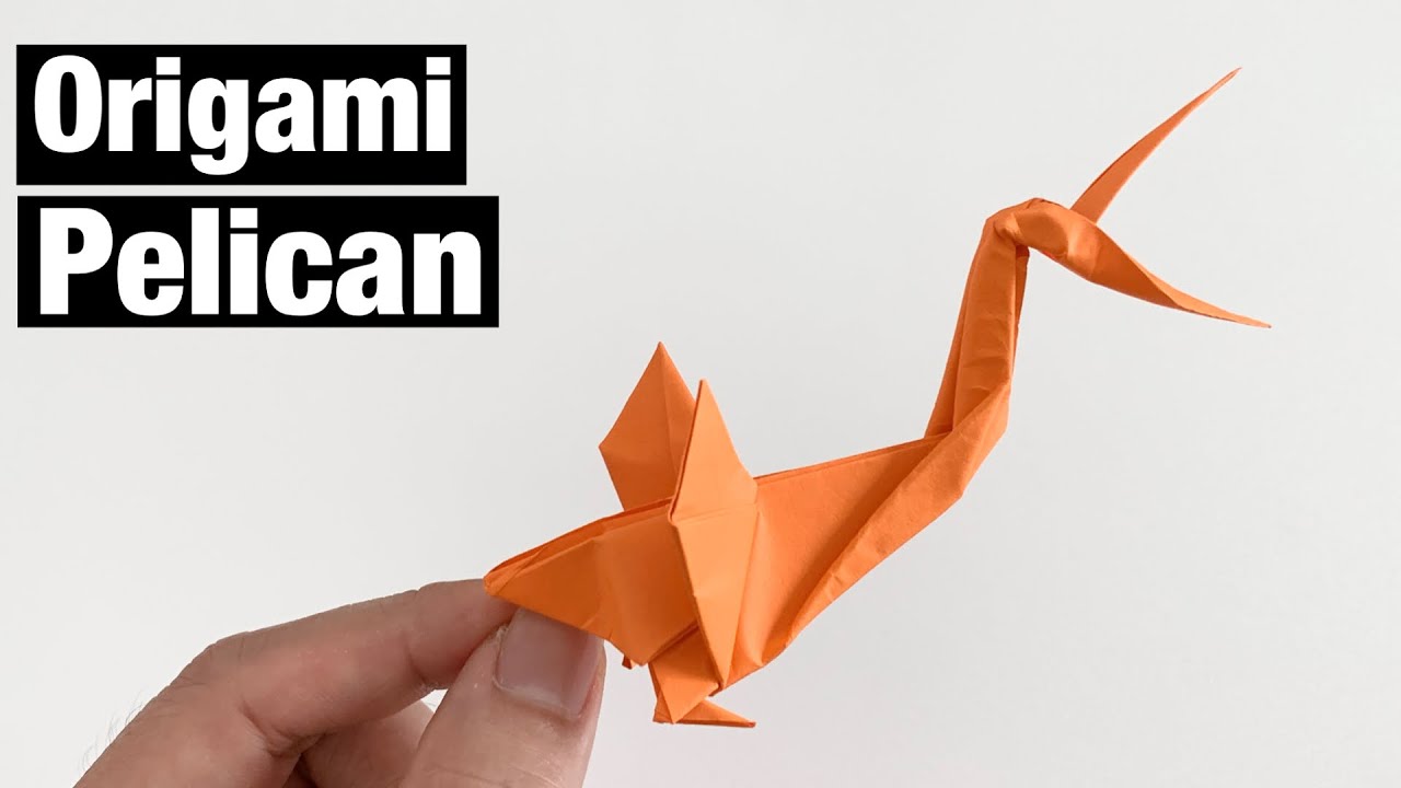 ORIGAMI PELICAN BIRD - YouTube