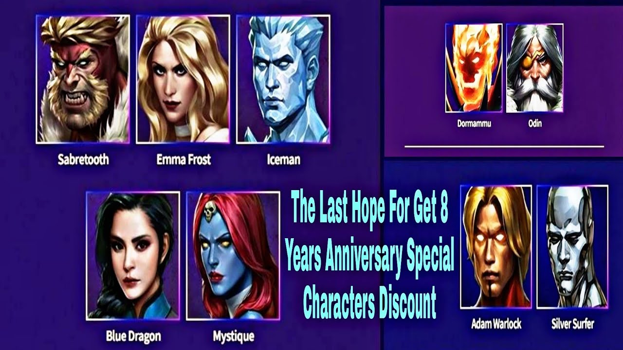 The Last Hope For Get 8 Years Anniversary Special Characters Discount ...