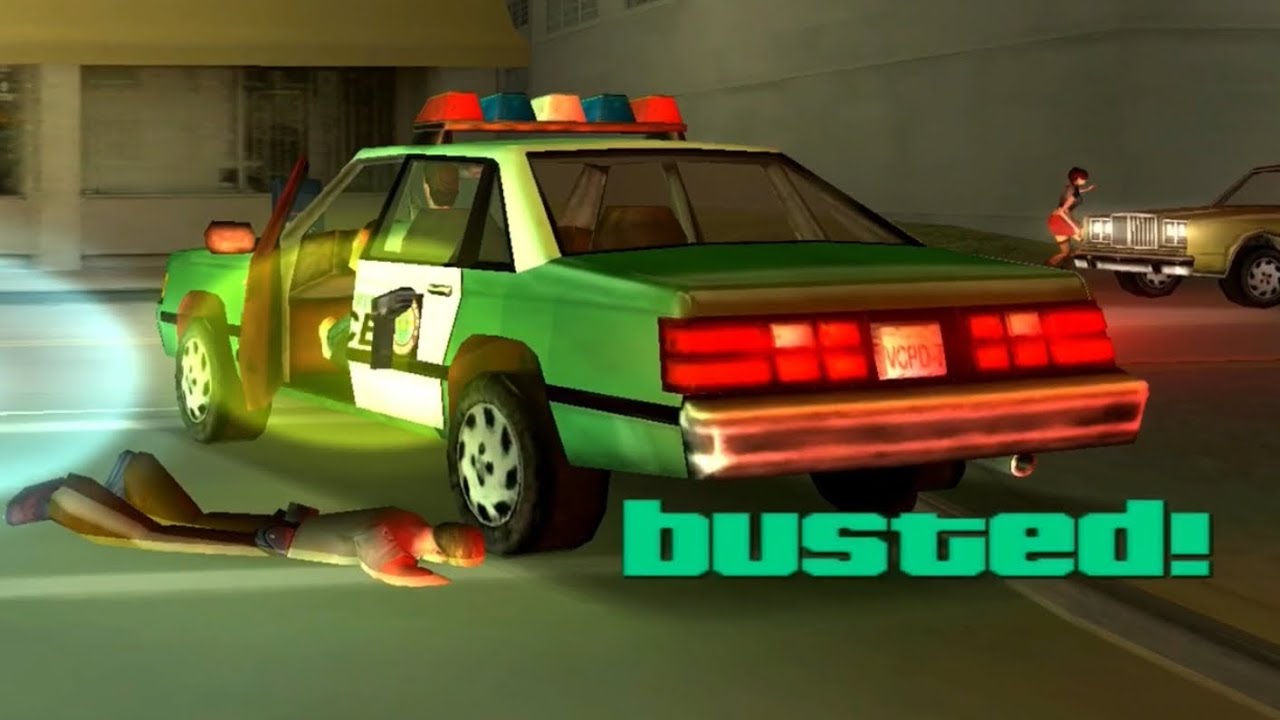 GTA: VC- Busted compilation- #7 - YouTube