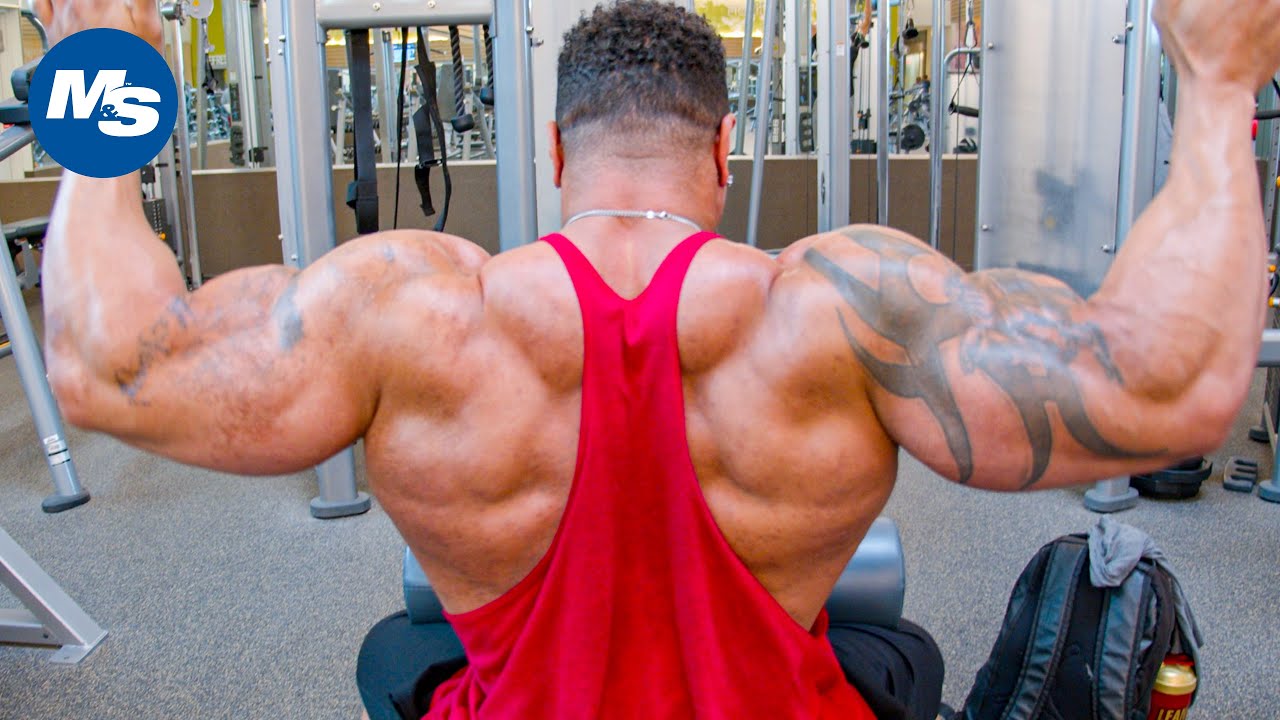 Patrick "The Future" Moore's Arnold Classic Back Workout - YouTube