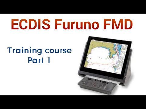 ECDIS FURUNO FMD Training course. Работа с Ecdis Furuno fmd Часть 1 ...