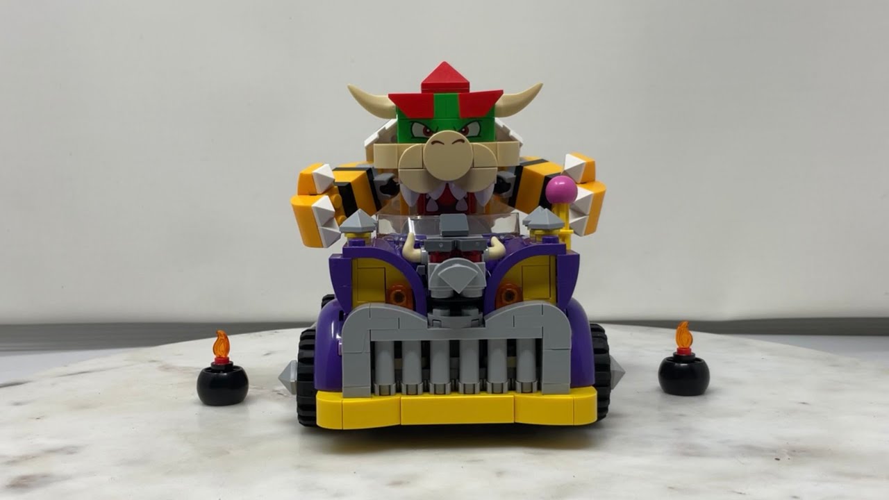 LEGO Super Mario - Bowser's Muscle Car Expansion Set - 71431 - YouTube