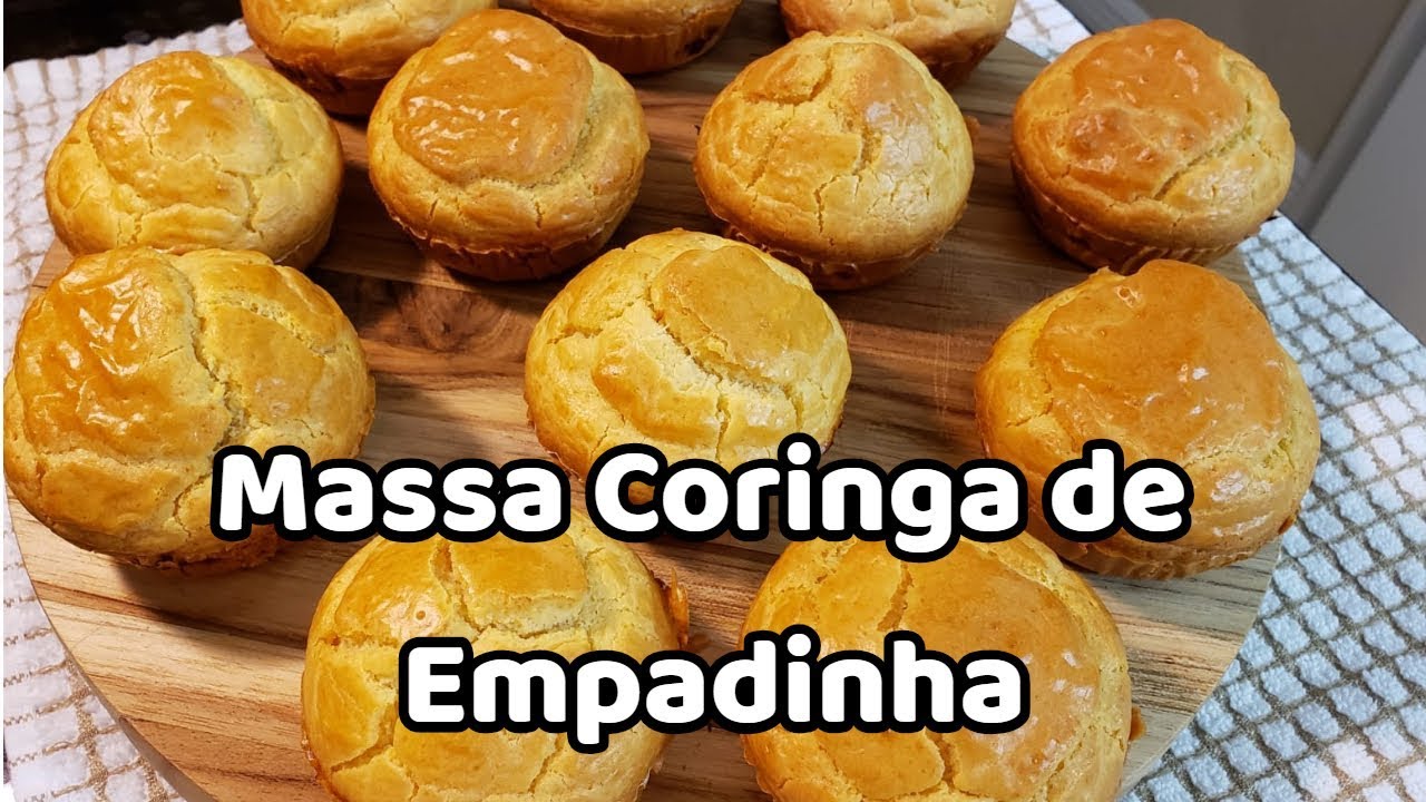Massa Coringa de Empadinha, para falsa empada, feita no liquidificador ...