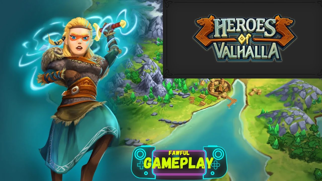 Gameplay Heroes Of Valhalla (Android & iOS) Explorando este nuevo Mundo De Valhalla Parte 1 ...