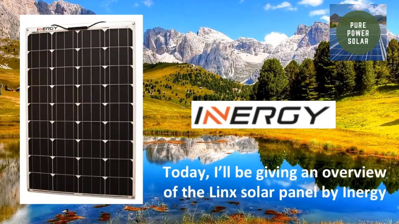 Inergy Linx Solar Panel Overview - FREE Portable Power - YouTube