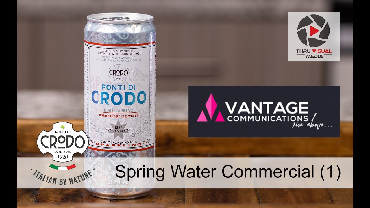 Fonti di Crodo Seltzer Water Creative Concept - YouTube