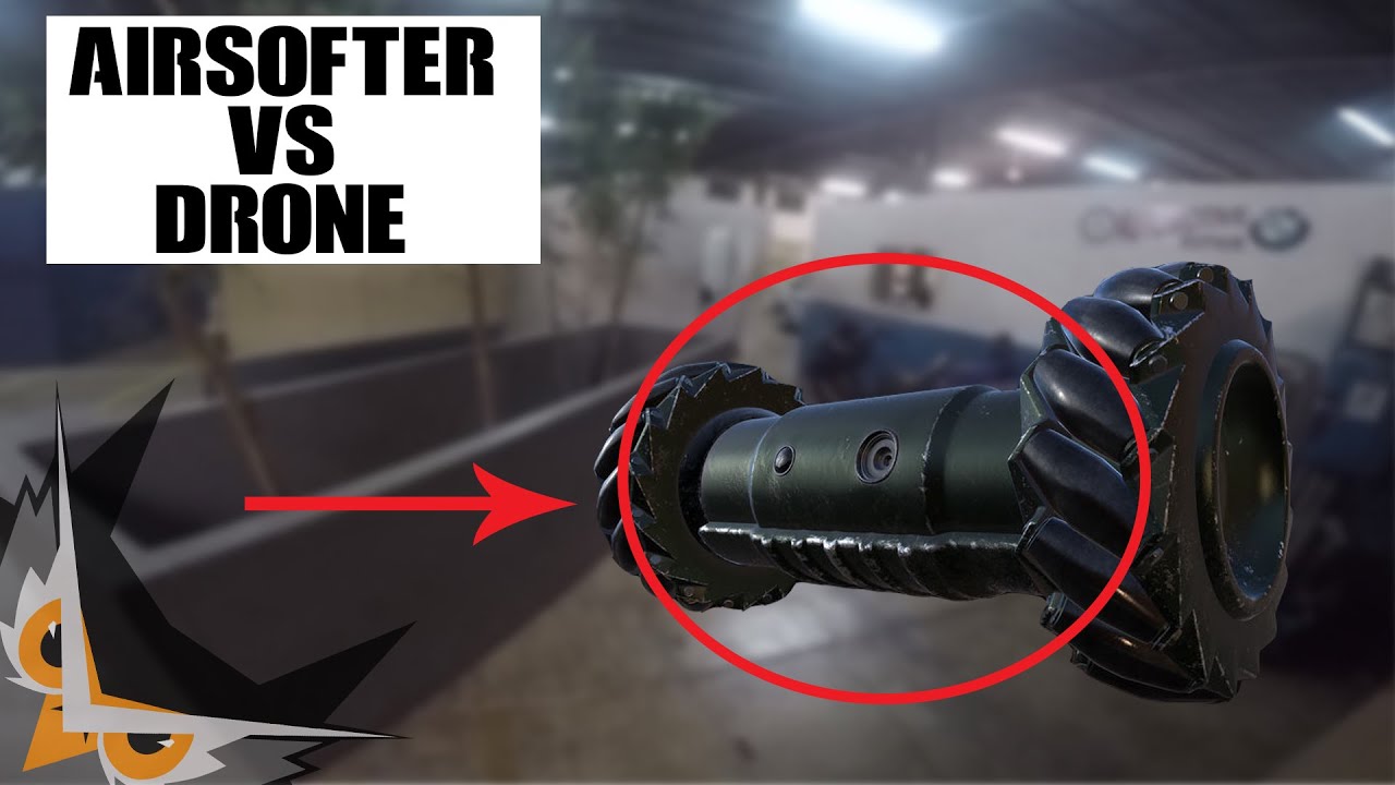 Airsofter VS Drone at Miami Airsoft CQB - YouTube