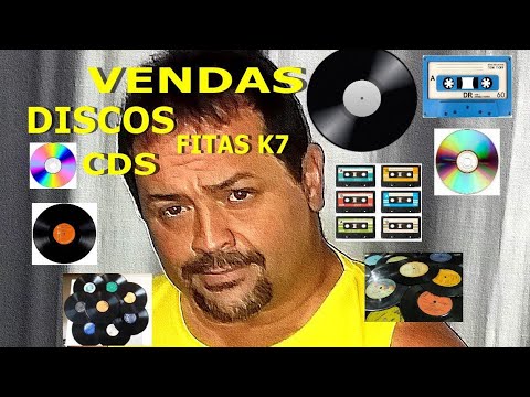 Discos de vinil , fitas K7 e CDs com Nando Carlos - YouTube