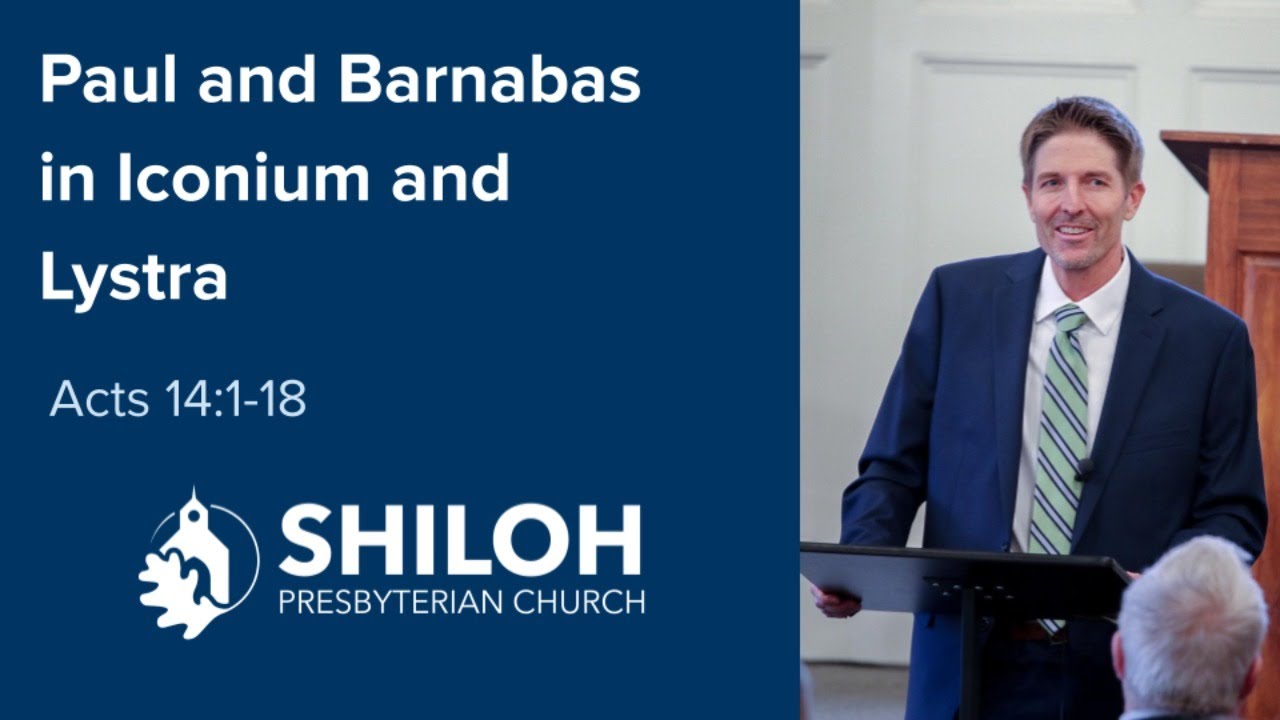 Paul and Barnabas in Iconium and Lystra (Acts 14:1-18) - YouTube
