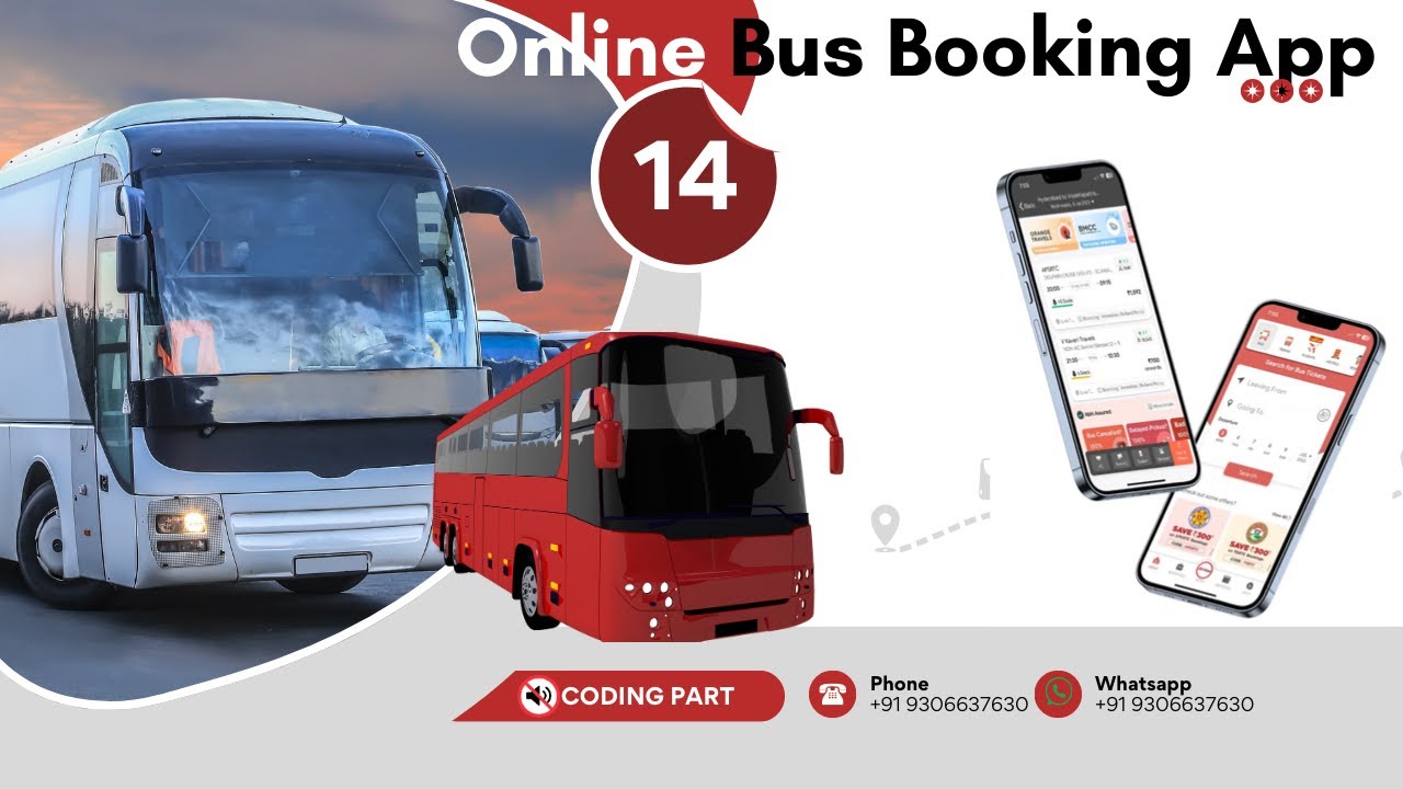 P - 14 Online BUS Ticket Booking Application with Source Code | Android ...