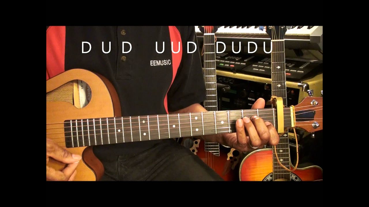 Guitar Strumming Pattern Tutorial D UD UUD DUDU Colbie Caillat Style ...