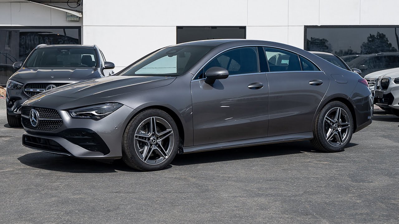 Mercedes-Benz CLA 200 1.4L Petrol 2024 Grey - YouTube