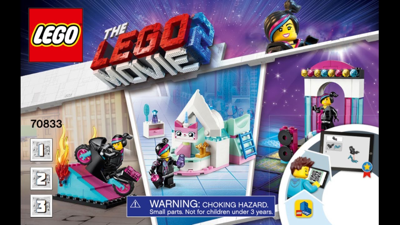 LEGO Instructions | The LEGO Movie 2 | 70833 | Lucy's Builder Box ...