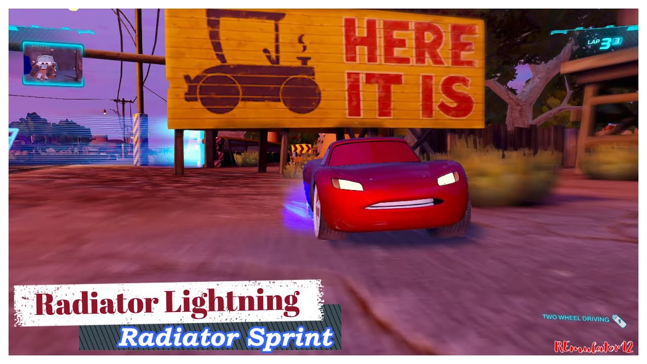 Cars 2 The Video Game | Radiator Lightning - Survival Mode | Radiator ...