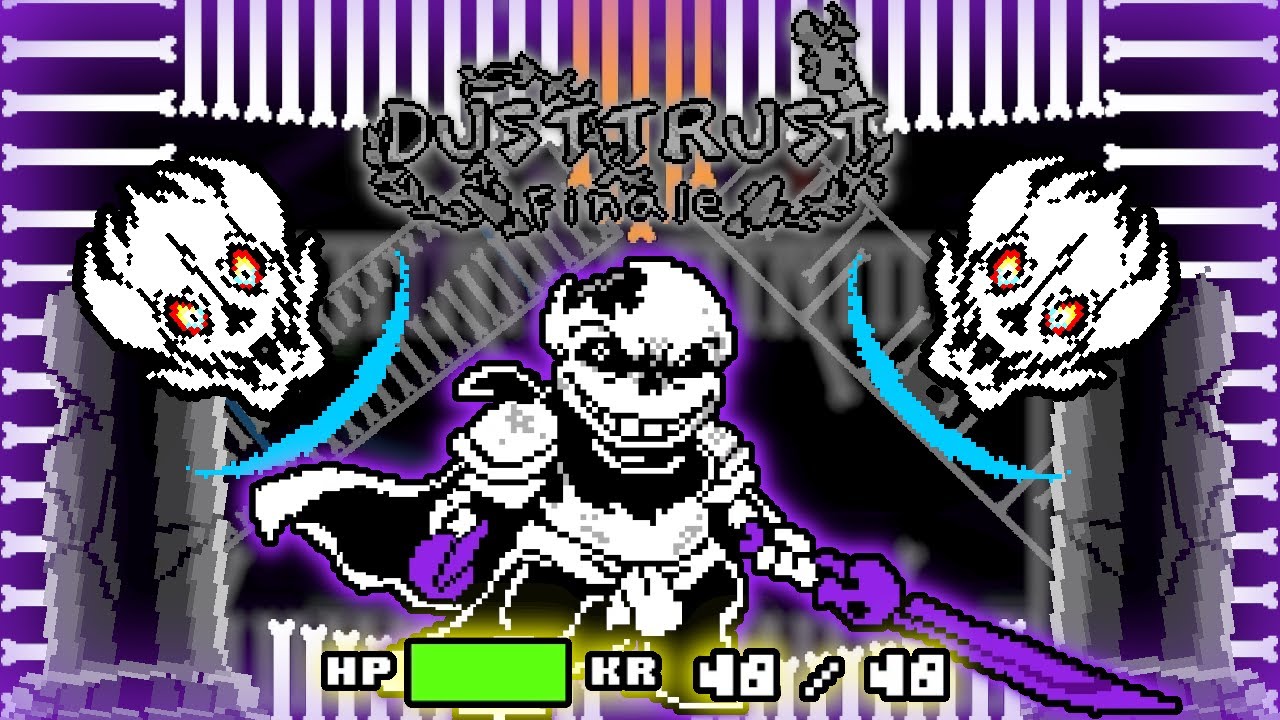 [NO HIT!] DUSTTRUST: FINALE SANS FIGHT PHASE 1 DEMO by DEL - YouTube