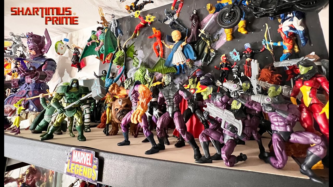 Marvel Legends Cosmic Beings, Fantastic Four, Guardians of the Galaxy ...