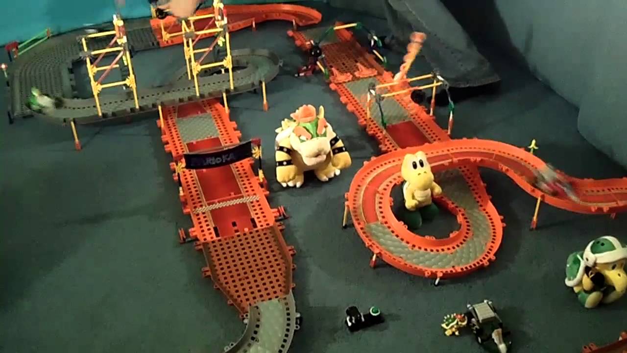 K'Nex Bowser's Castle Track 3 - YouTube