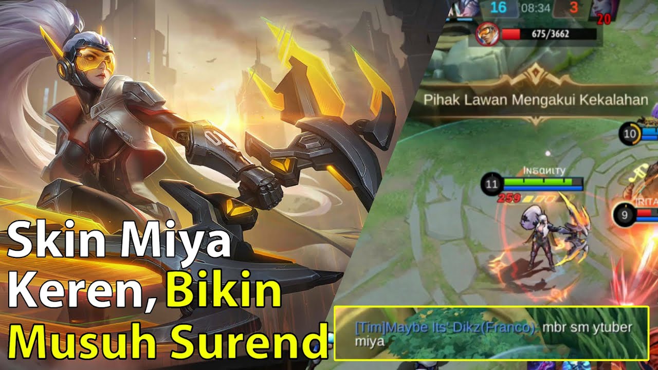Skin Miya Keren, Bikin Musuh Surend || Review Skin Miya Collector ...