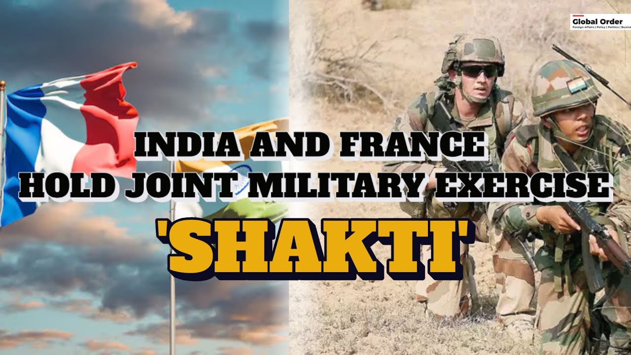 India and France hold joint military exercise - Shakti - YouTube