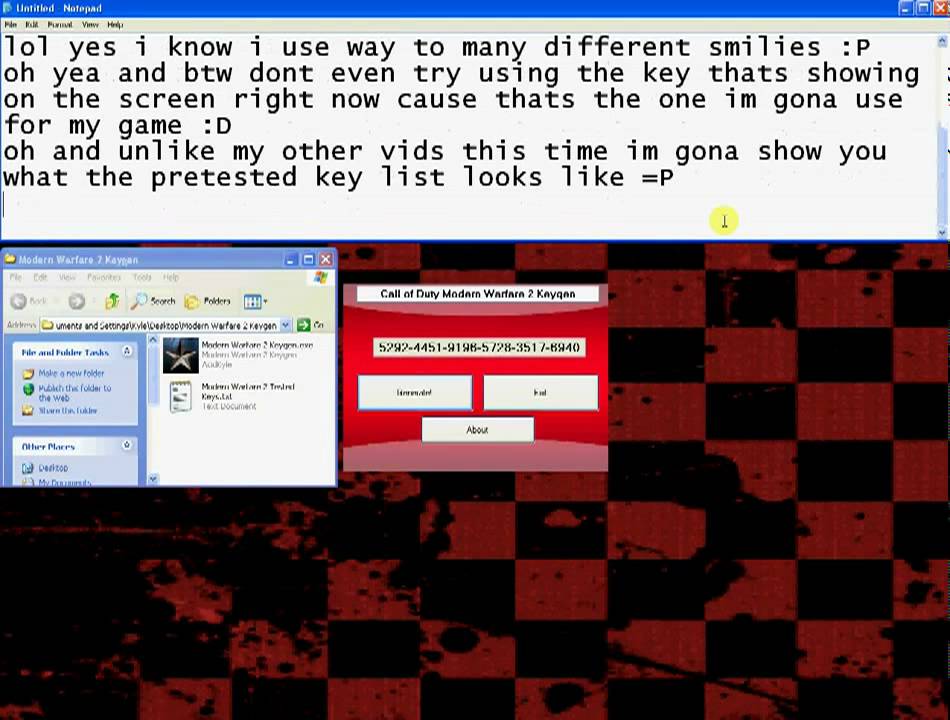Modern Warfare 2 . KEYGEN STEAM 100 WORK % 2009 - YouTube