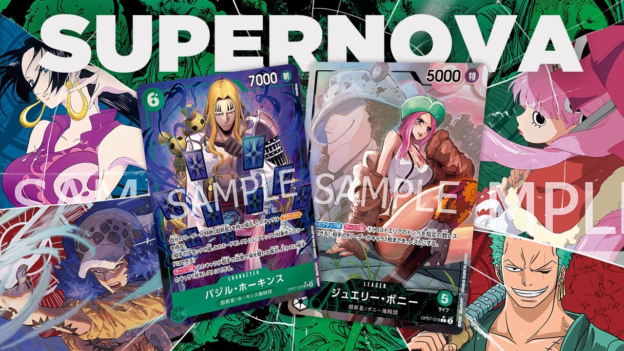 Il mazzo SUPERNOVA finalmente! (OP07) Bonney - One Piece Card Game ...