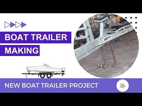 Boat Trailer Manufacturing | New Boat Trailer Project | How to build ...