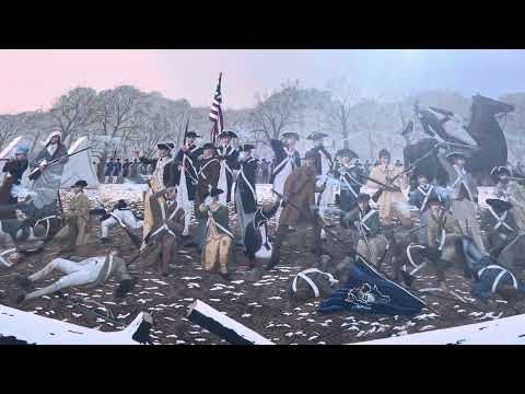 St. Clair’s Defeat/Battle of the Wabash Mural. Fort Recovery, Ohio ...