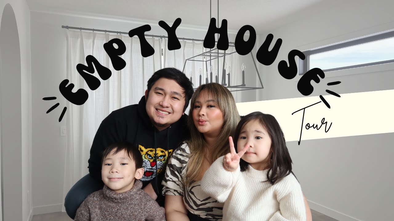 Empty House Tour | The Almazan Family - YouTube
