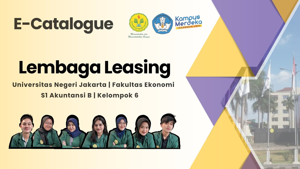 E-CATALOGUE HUKUM BISNIS KELOMPOK 6 LEMBAGA LEASING - YouTube