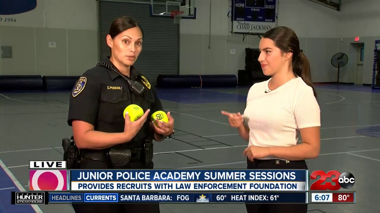 Physical training with Junior Police Academy - YouTube