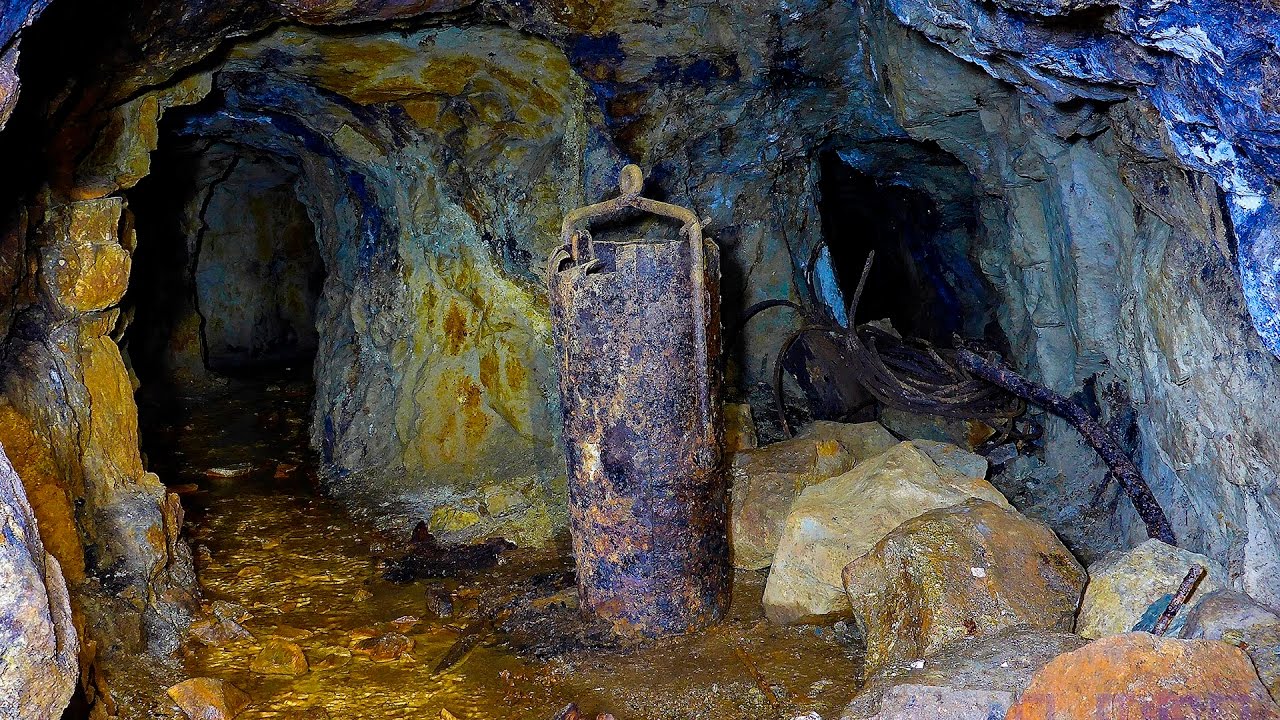 Return to the 1820's tin mine - YouTube