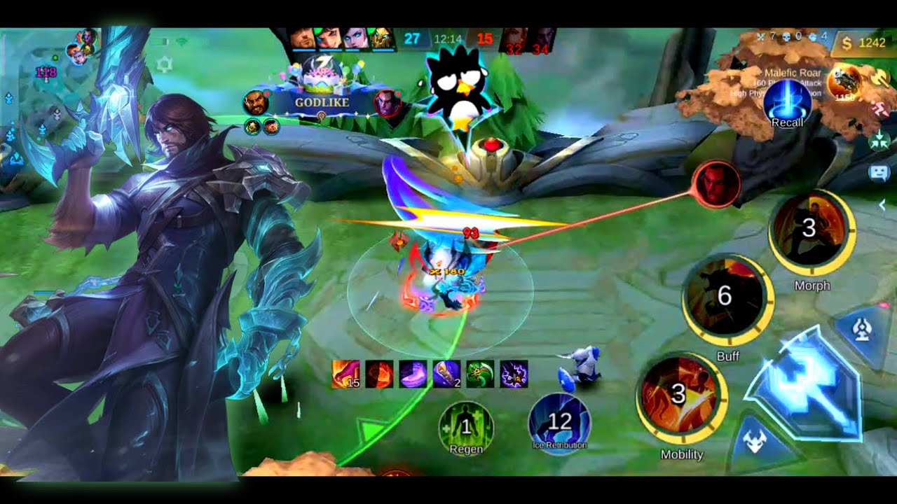 MLBB Roger insane gameplay and core rotation - YouTube