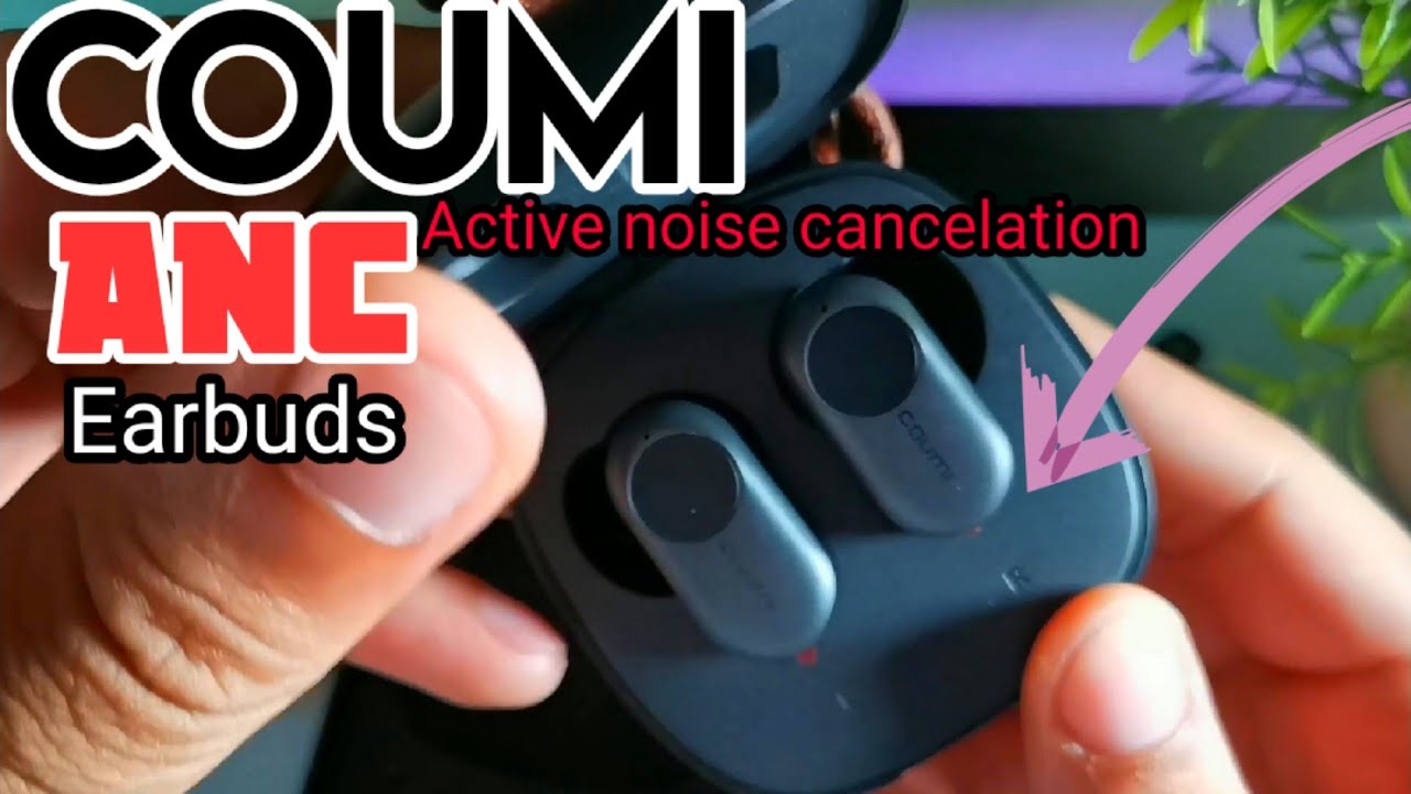 COUMI ANC-860 Wireless Earbuds Hybrid Active Noise Cancellation ...