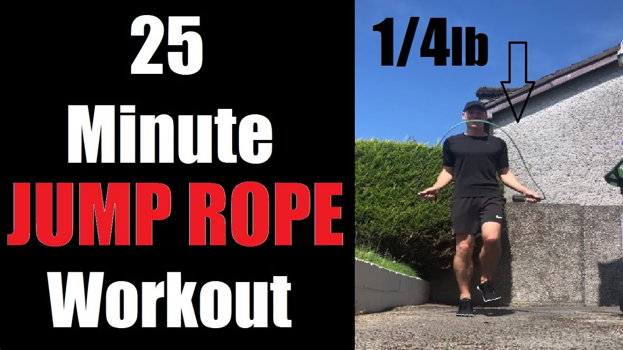 25 Minute Jump Rope Workout with Commentary: You Can Follow Along - YouTube