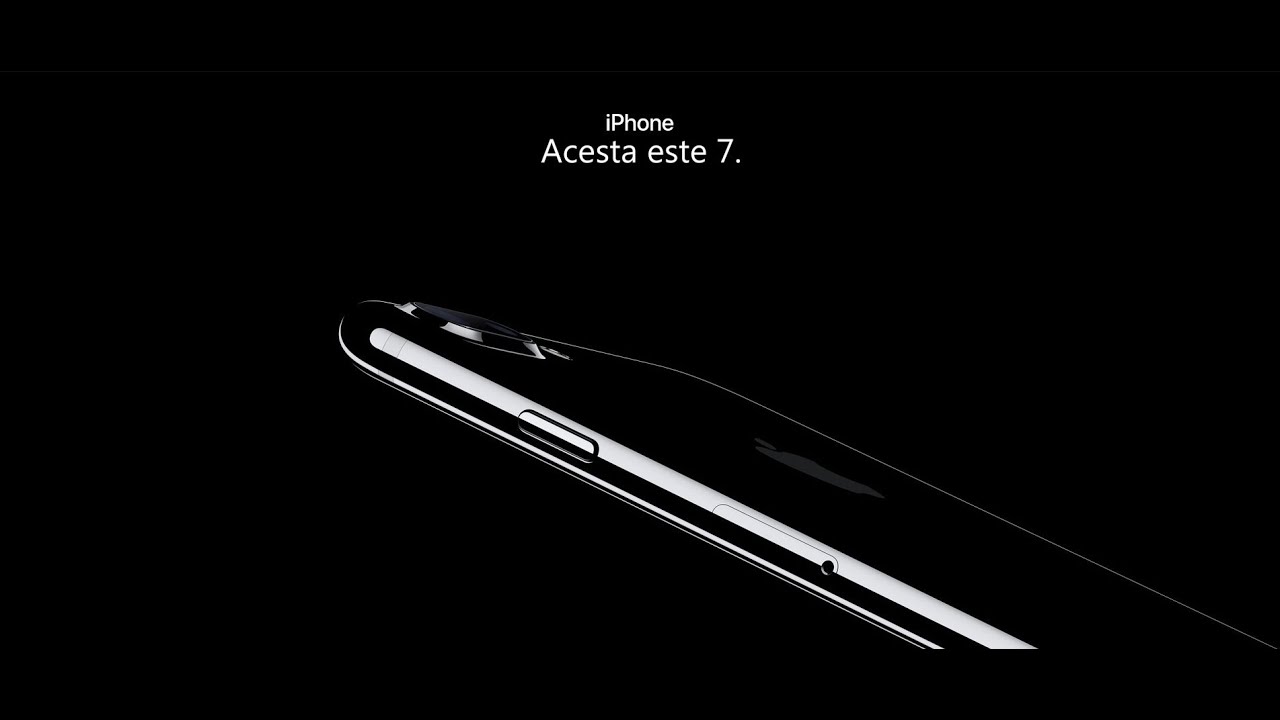 iPhone 7 - Prezentare oficiala - YouTube