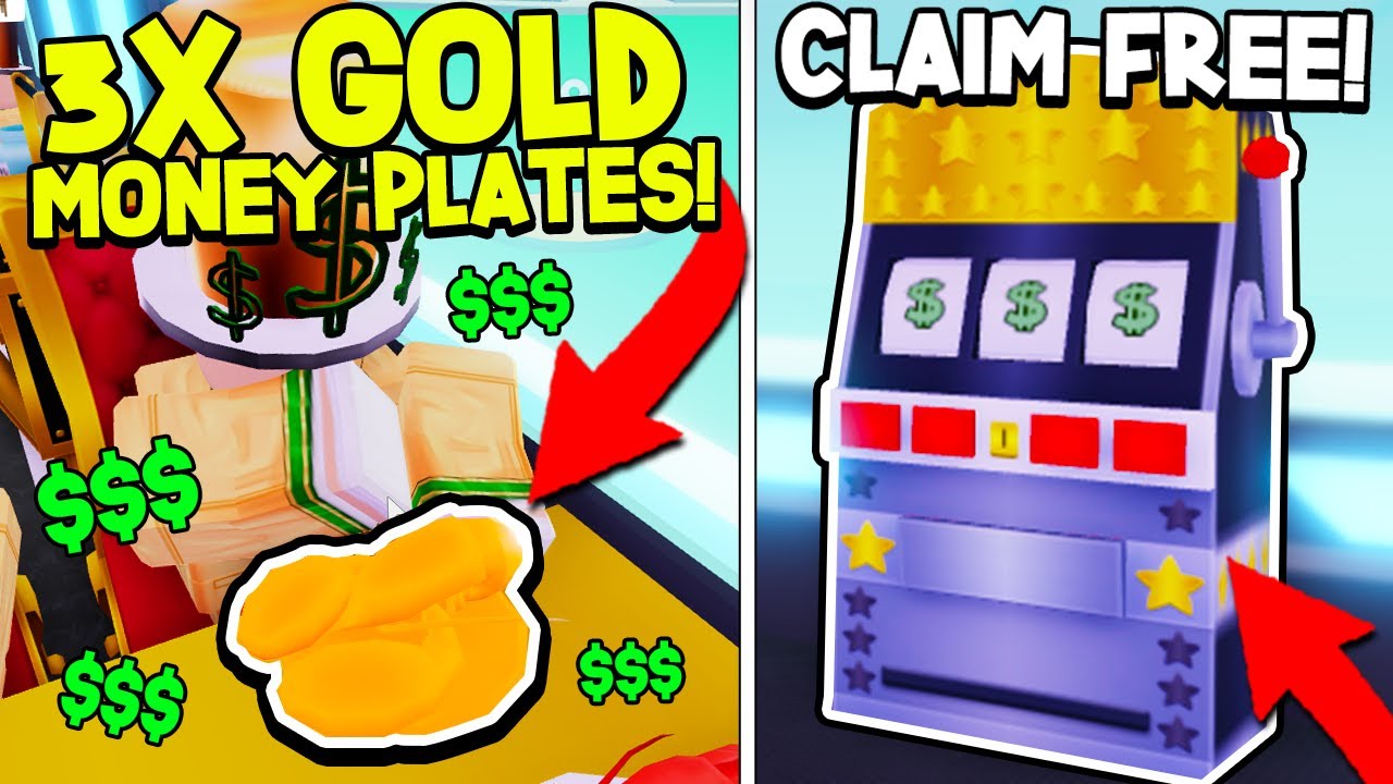 FREE New Slot Machine + 3X Money GOLD Food In My Restaurant Update ...