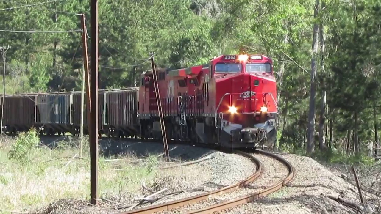 Trem M43 com dupla de DASH-9 #8304 e #8309 ALL, chegando no pátio de LBJ - YouTube