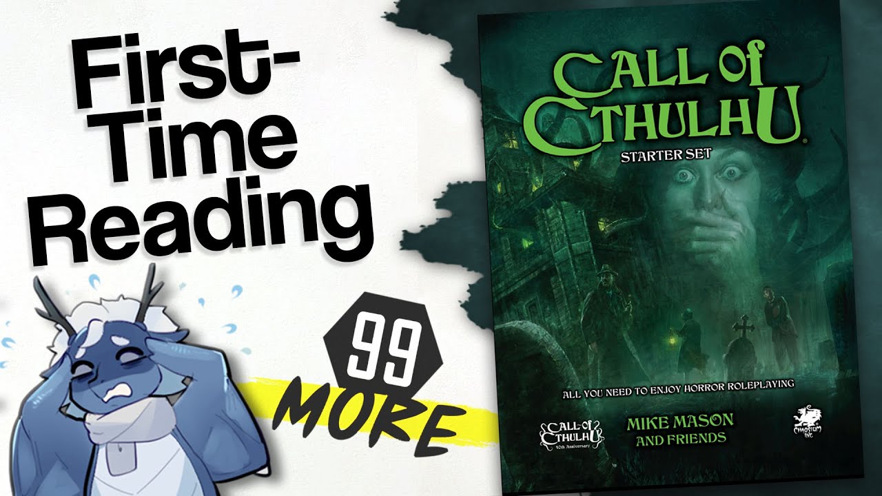 reading Call of Cthulhu for the first time! (live) - YouTube